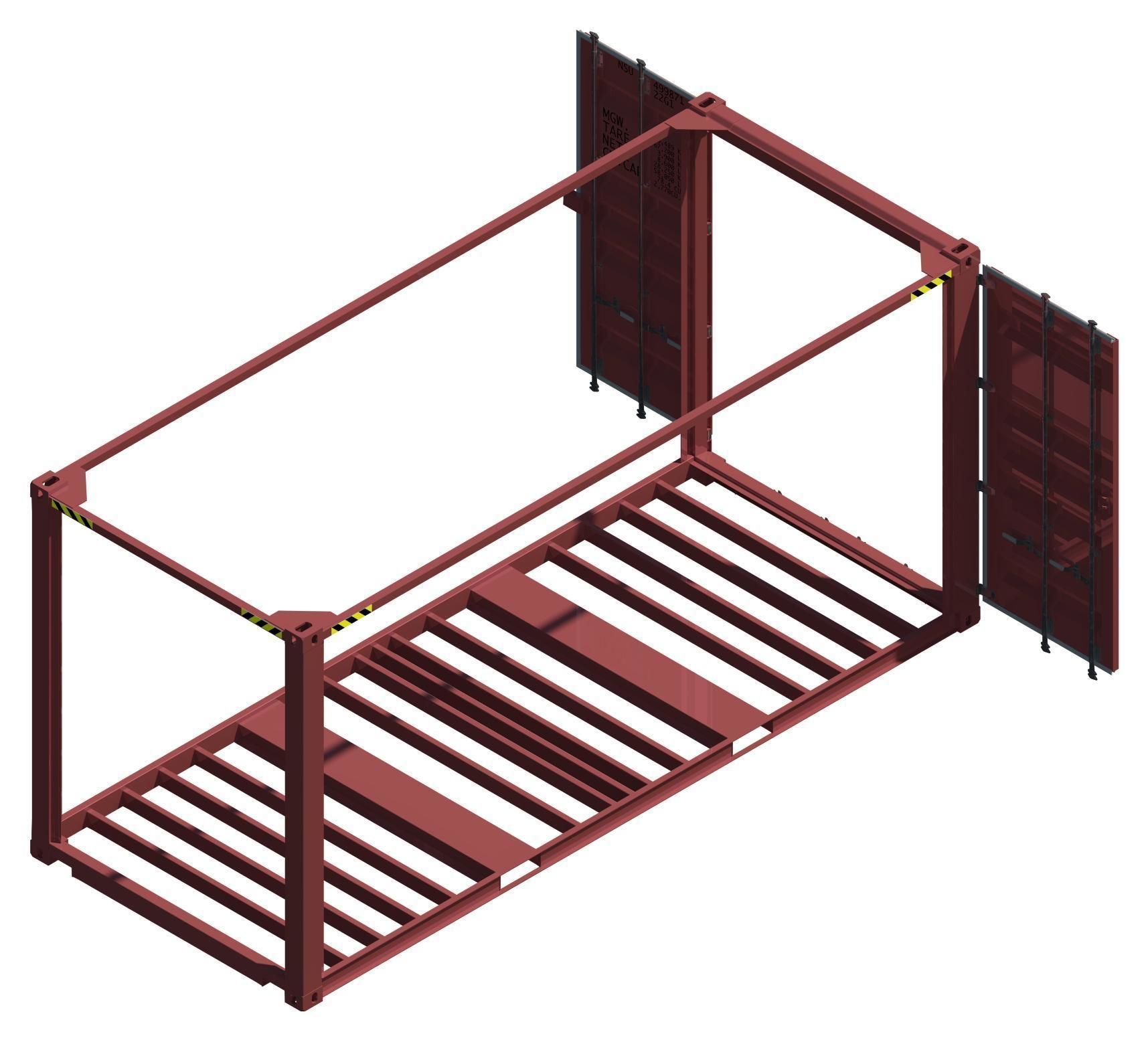 Autodesk Revit 2016 Shipping Container 20 Foot High Cube 3D model ...