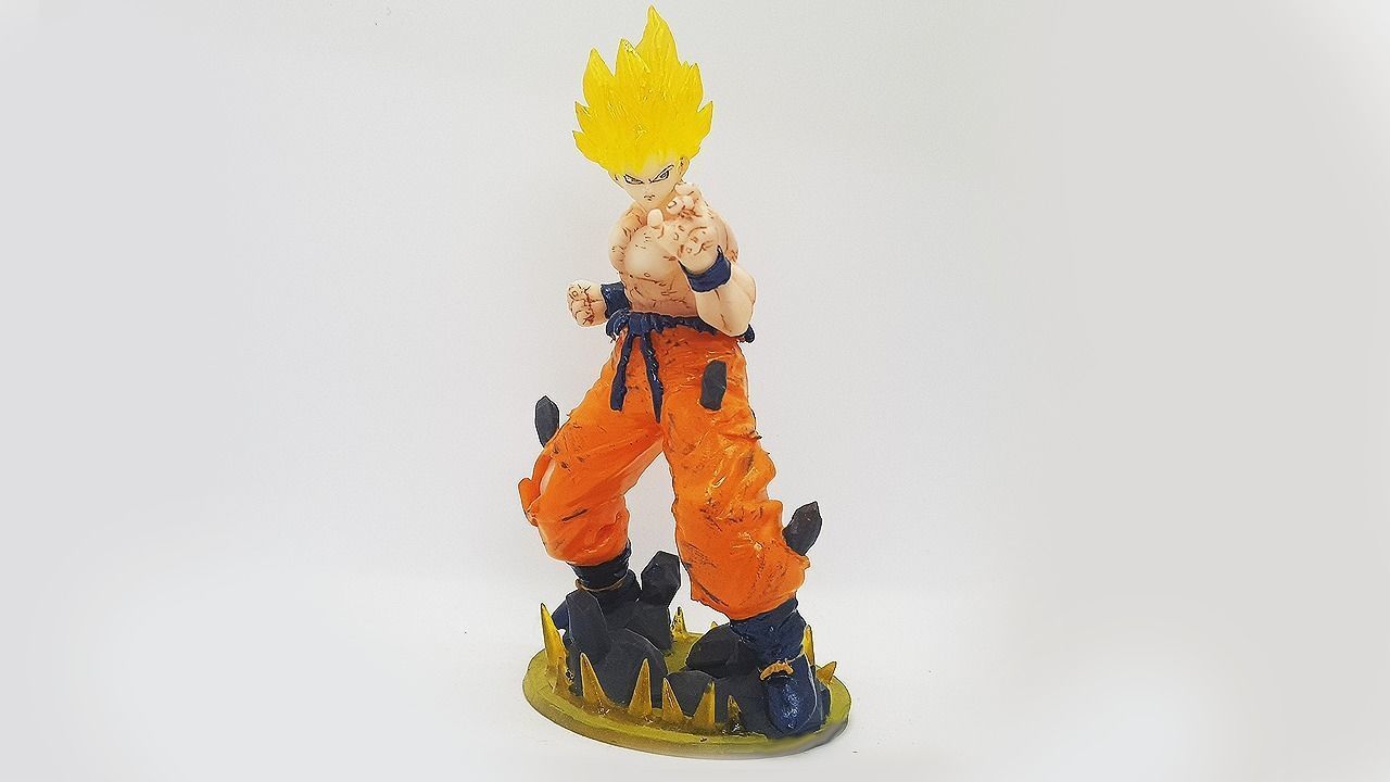 GOKU DRAGONBALL Z 3D PRINT MODEL 3D model 3D printable | CGTrader