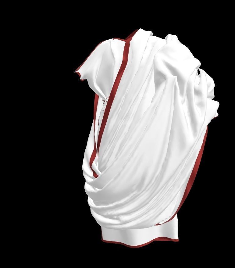 roman senator 3D model | CGTrader