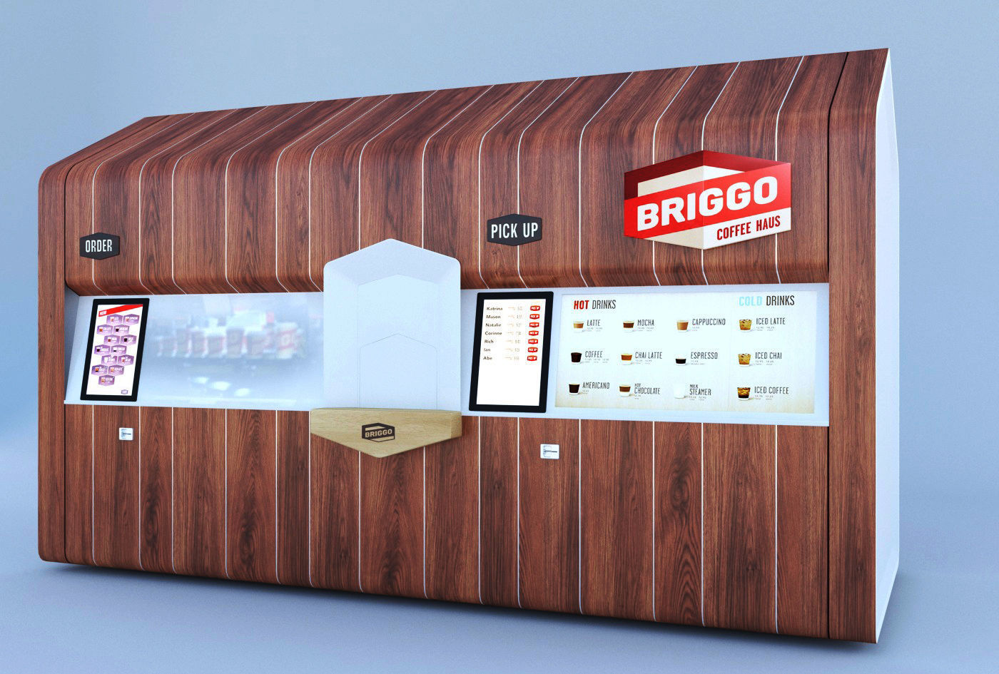 Briggo Coffee Machine 3D model | CGTrader