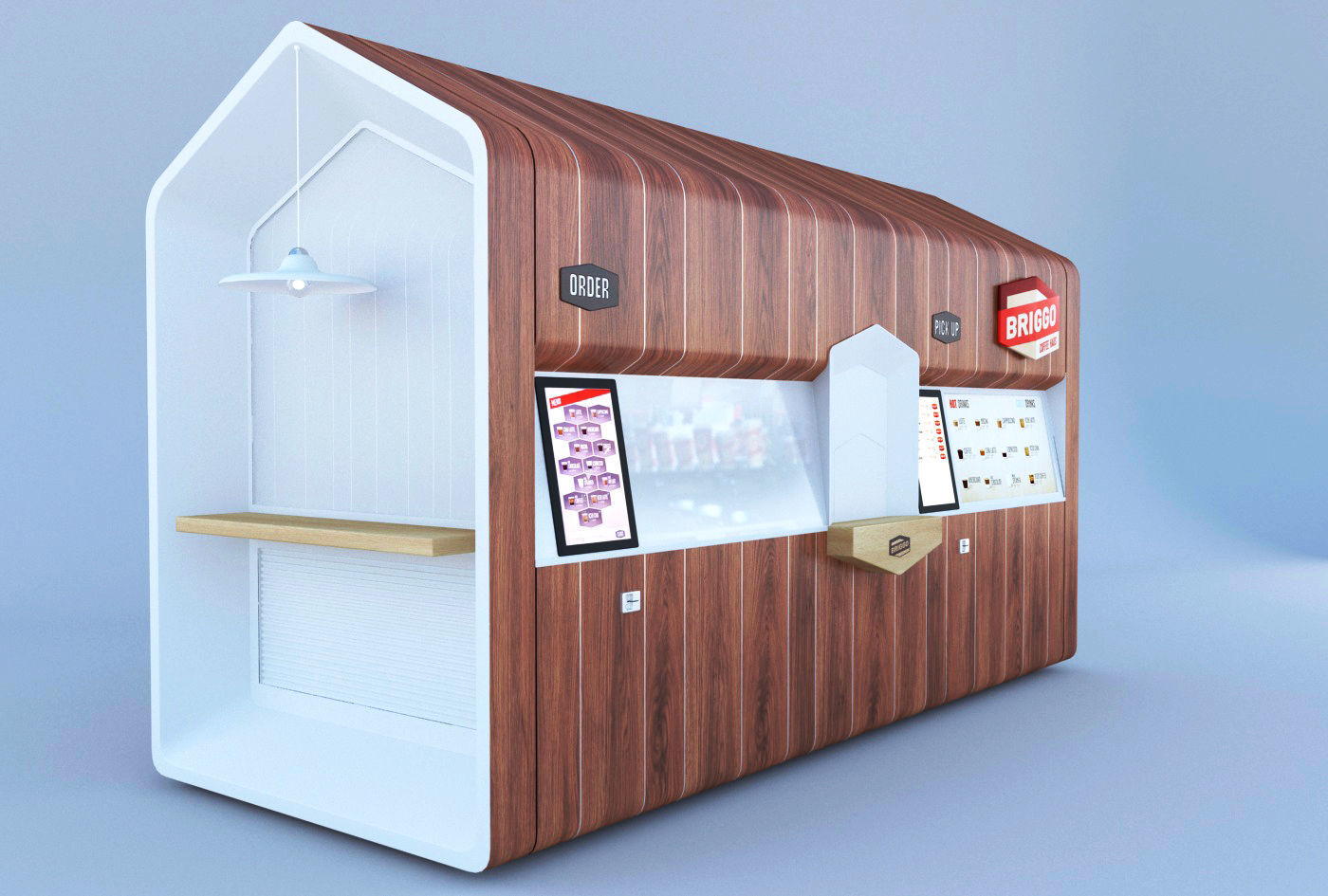Briggo Coffee Machine 3D model | CGTrader