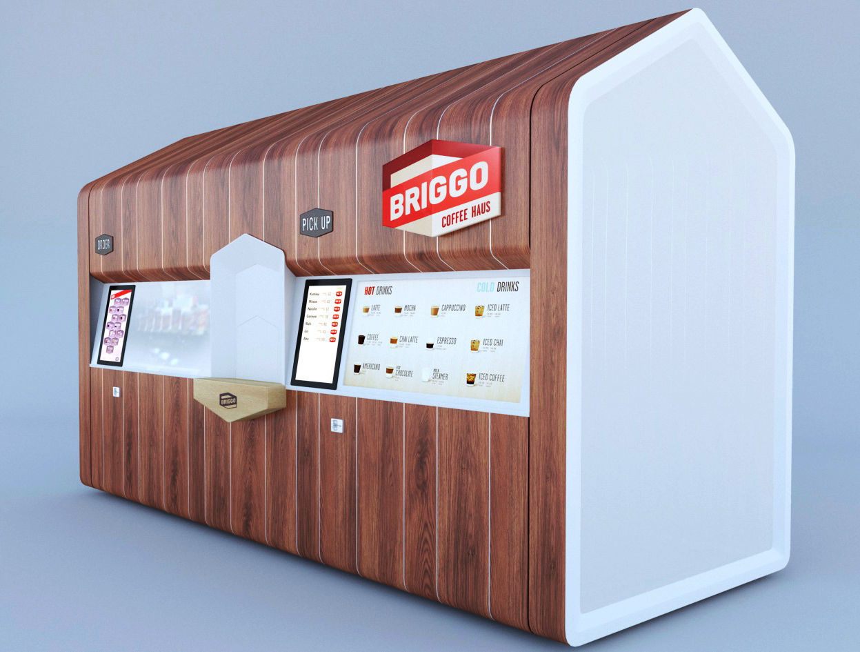 Briggo Coffee Machine 3D model | CGTrader