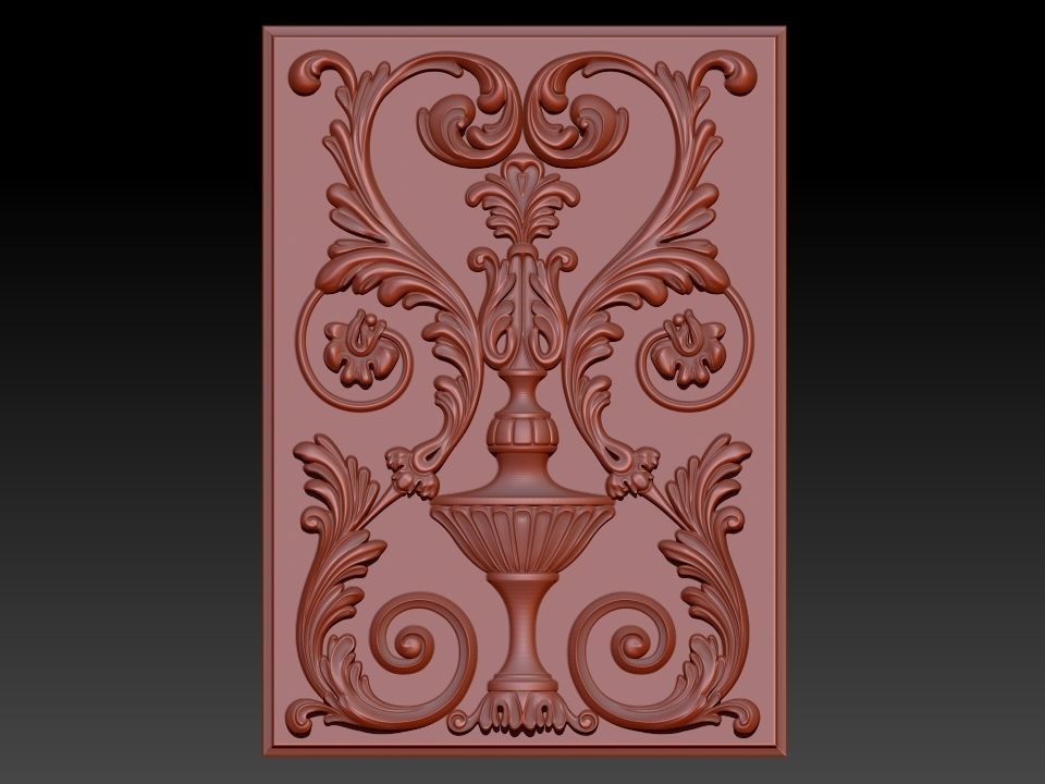 3D FLORAL DESIGN 3D model | CGTrader