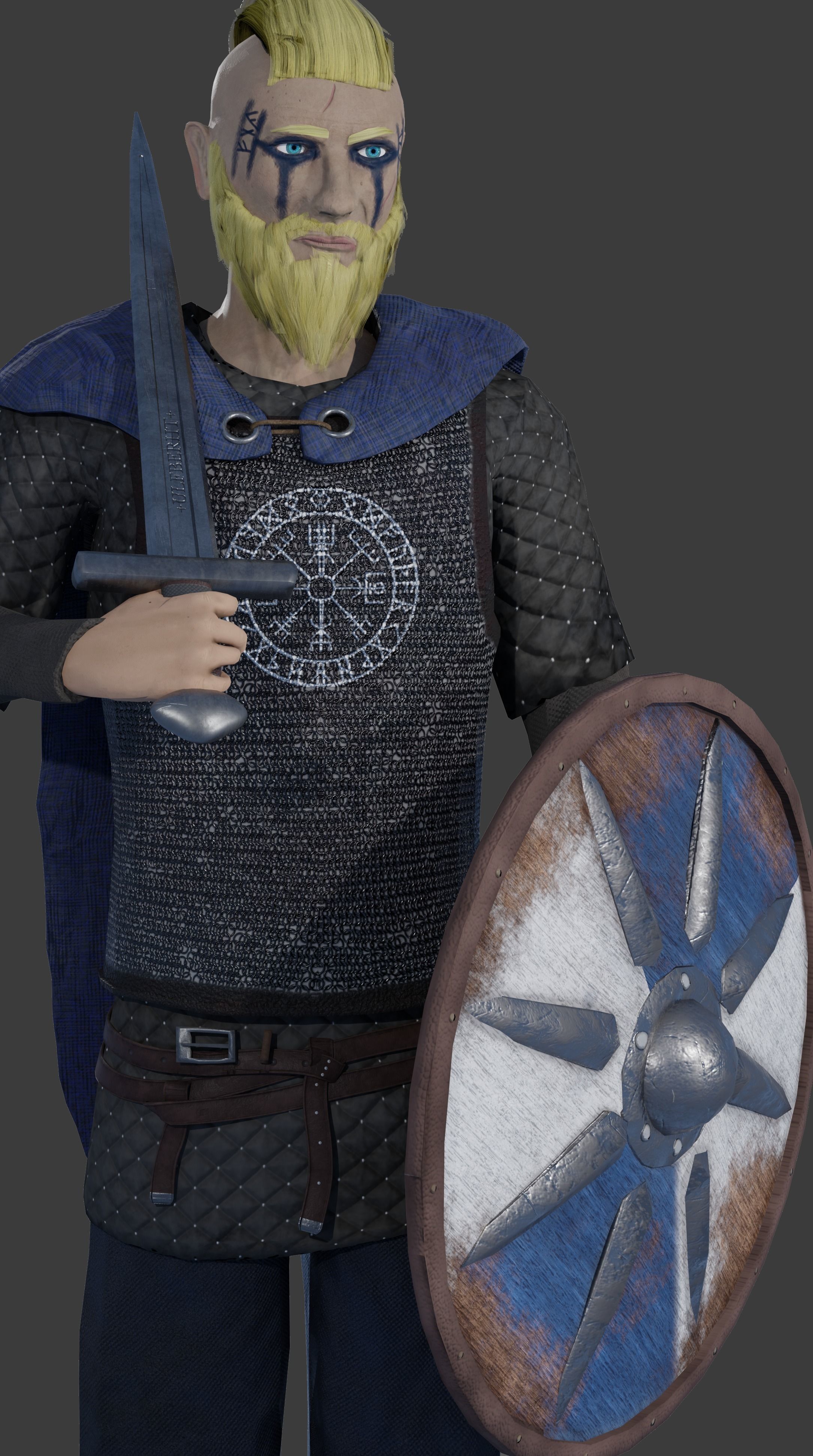 Viking Jarl free VR / AR / low-poly 3D model | CGTrader