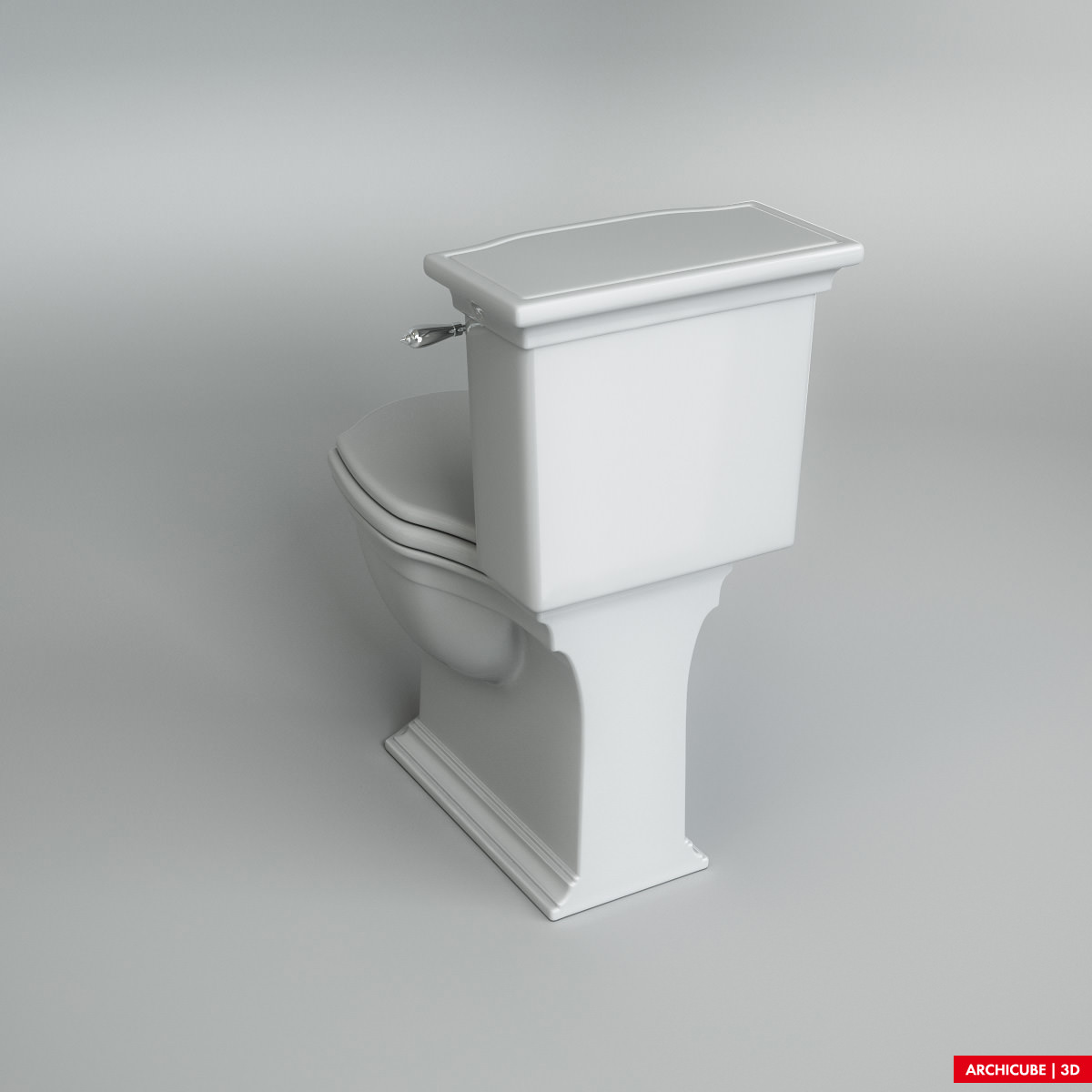 Toilet WC 3D model | CGTrader