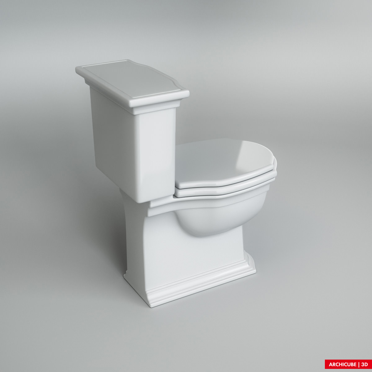 Toilet WC 3D model | CGTrader
