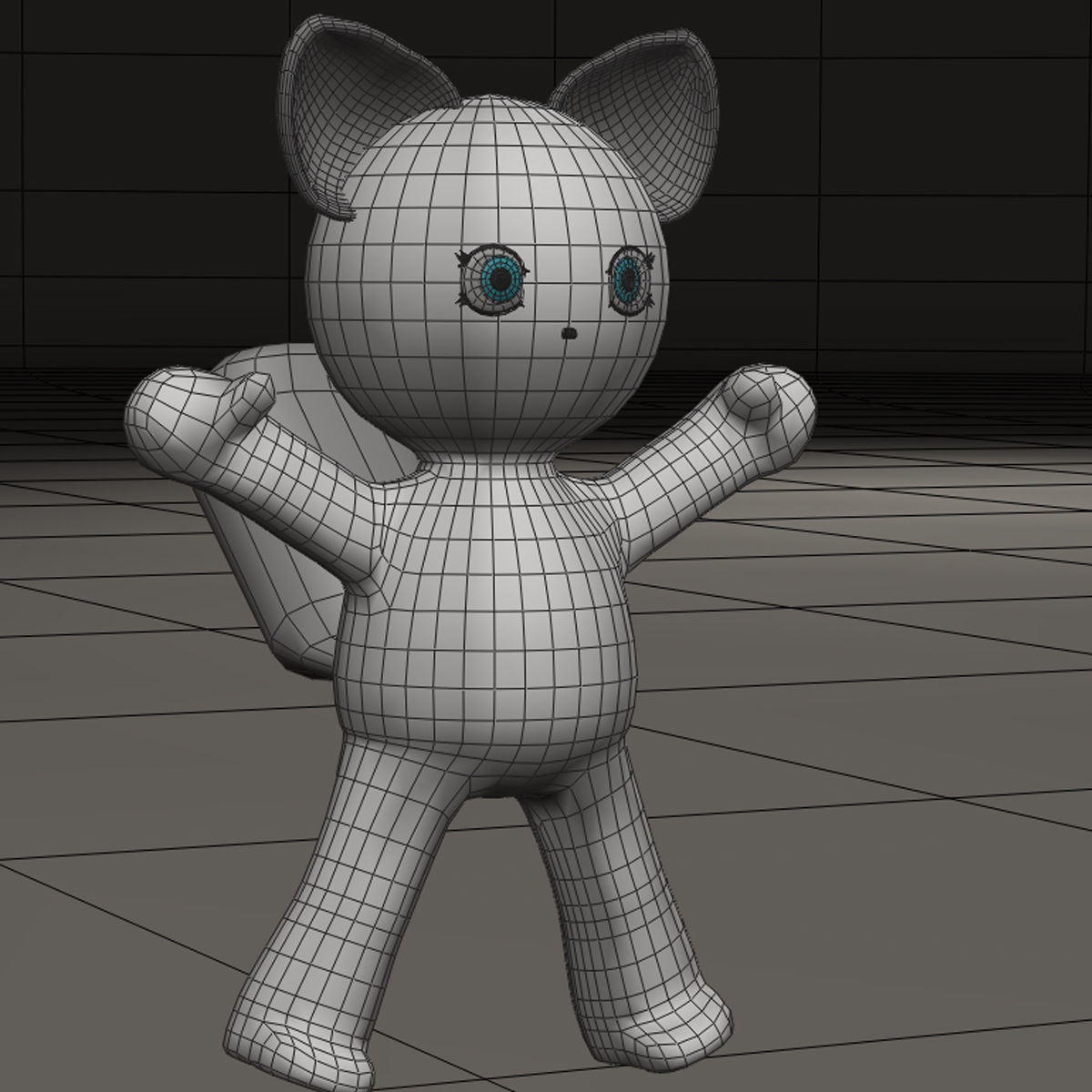 Mascot Costume 3D model rigged | CGTrader