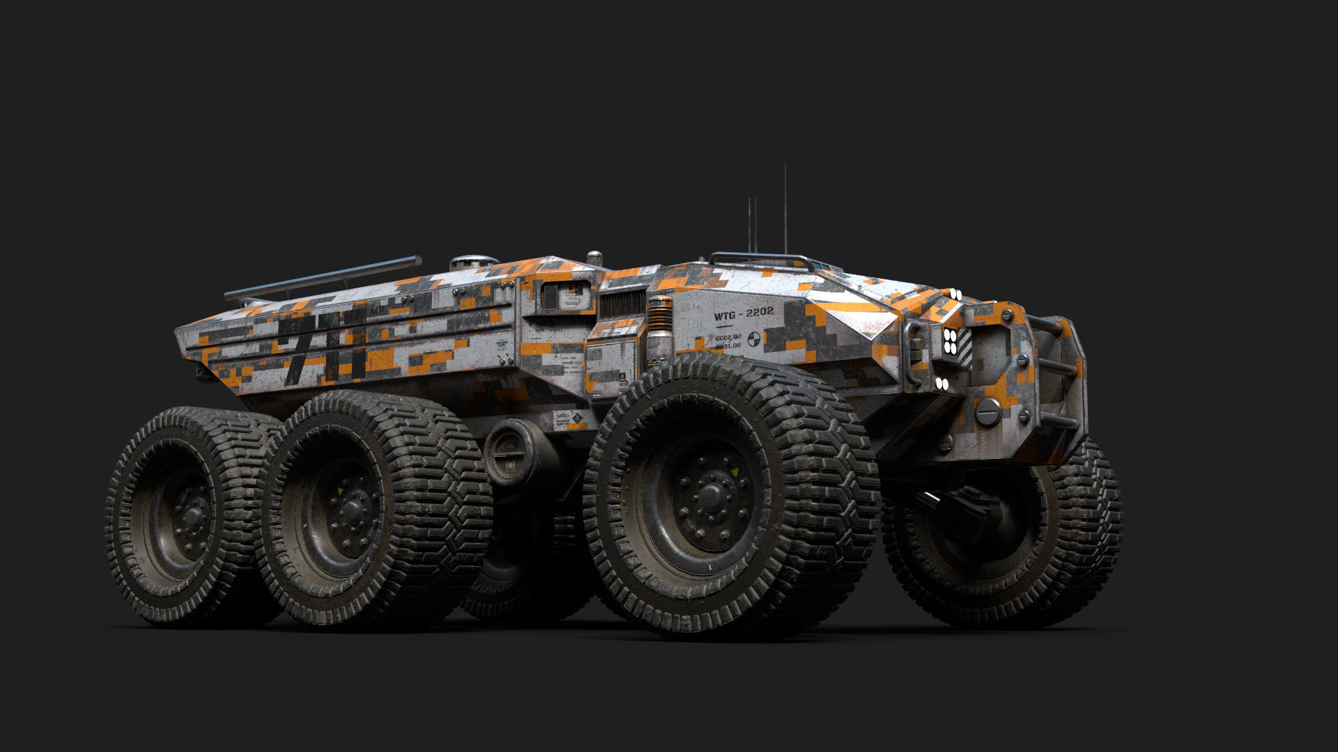3D model Technical Vehicle Collection Source Files 8K Texturus VR / AR ...