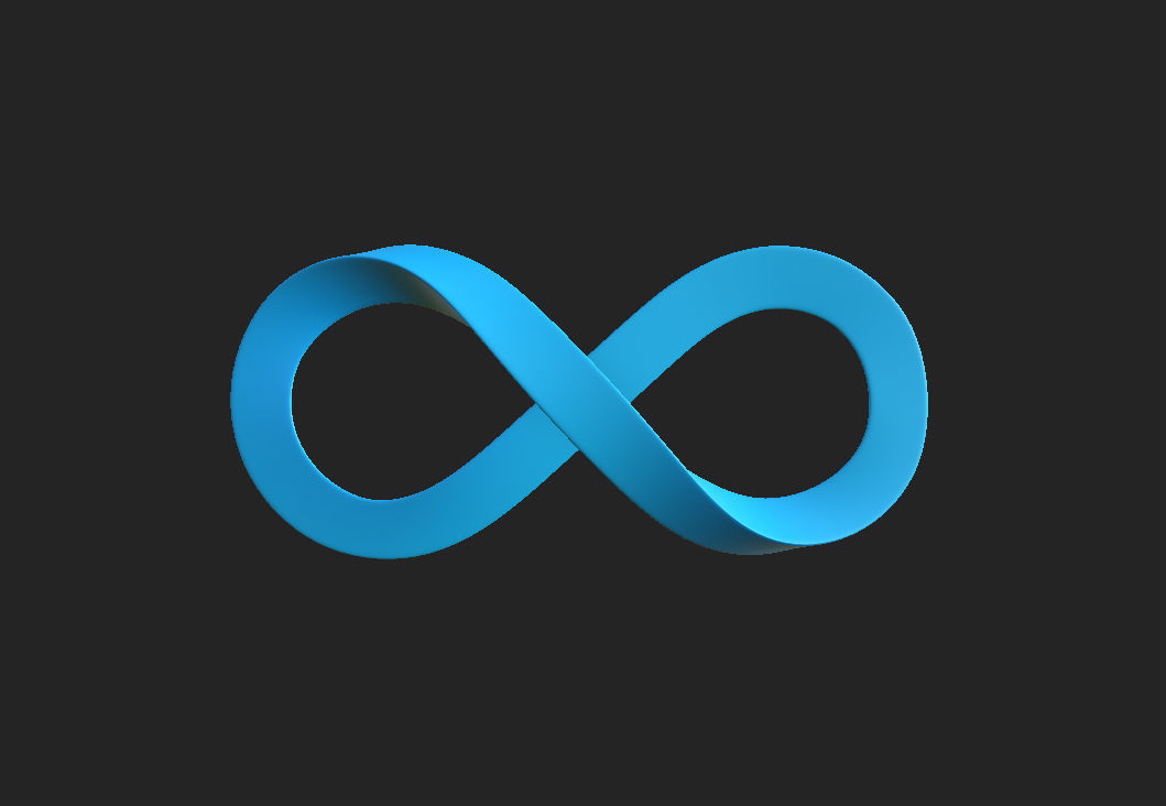 Infinity Symbol 3D model | CGTrader