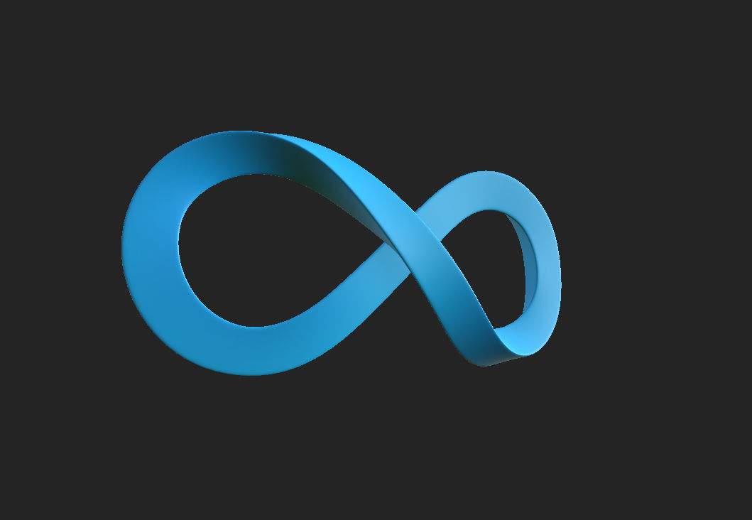 Infinity Symbol 3D model | CGTrader