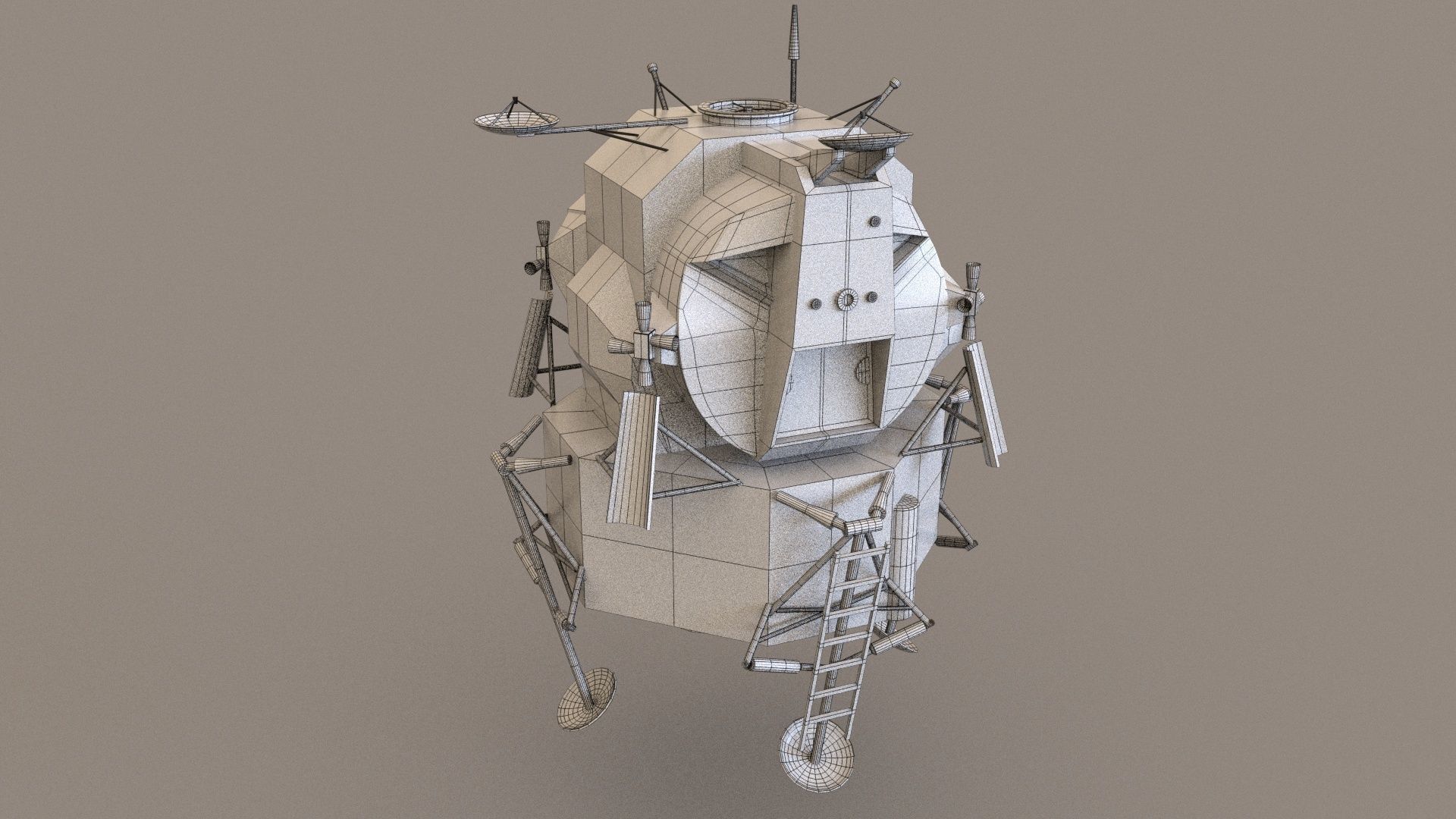 Apollo11 3D Model spacecraft 3D model | CGTrader
