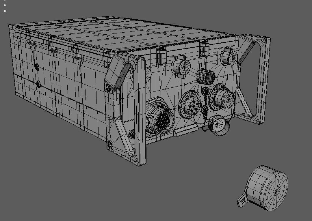 Military Radio Communication 3D model | CGTrader