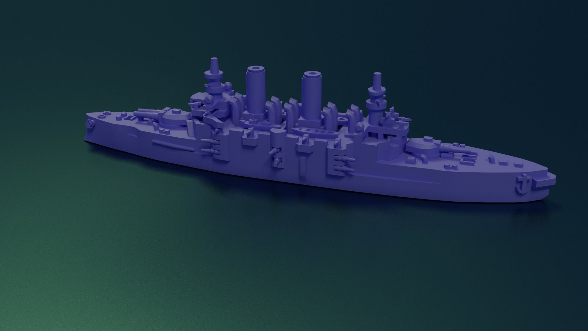 Battleship SMS Babenberg 3D model 3D printable | CGTrader