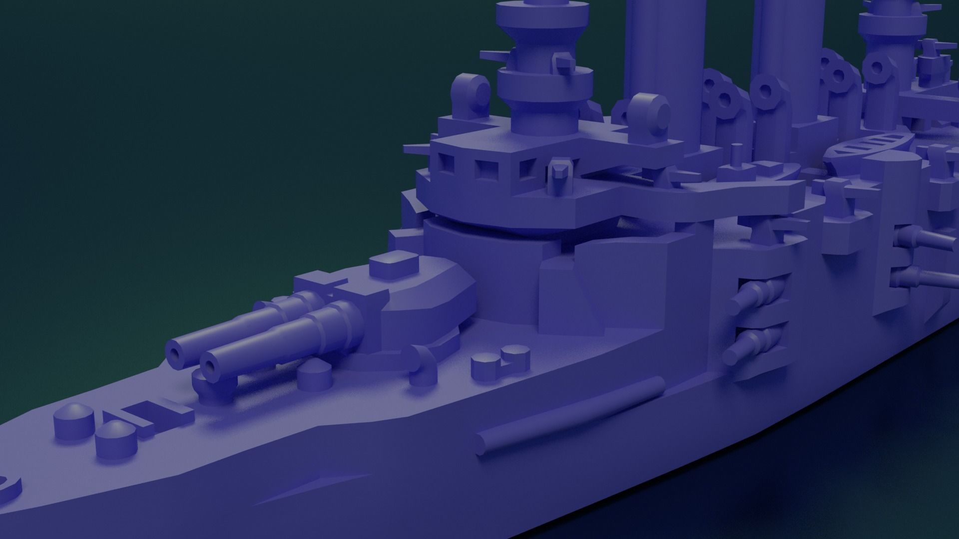 Battleship SMS Babenberg 3D model 3D printable | CGTrader