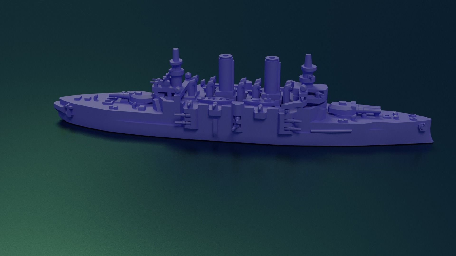 Battleship SMS Babenberg 3D model 3D printable | CGTrader
