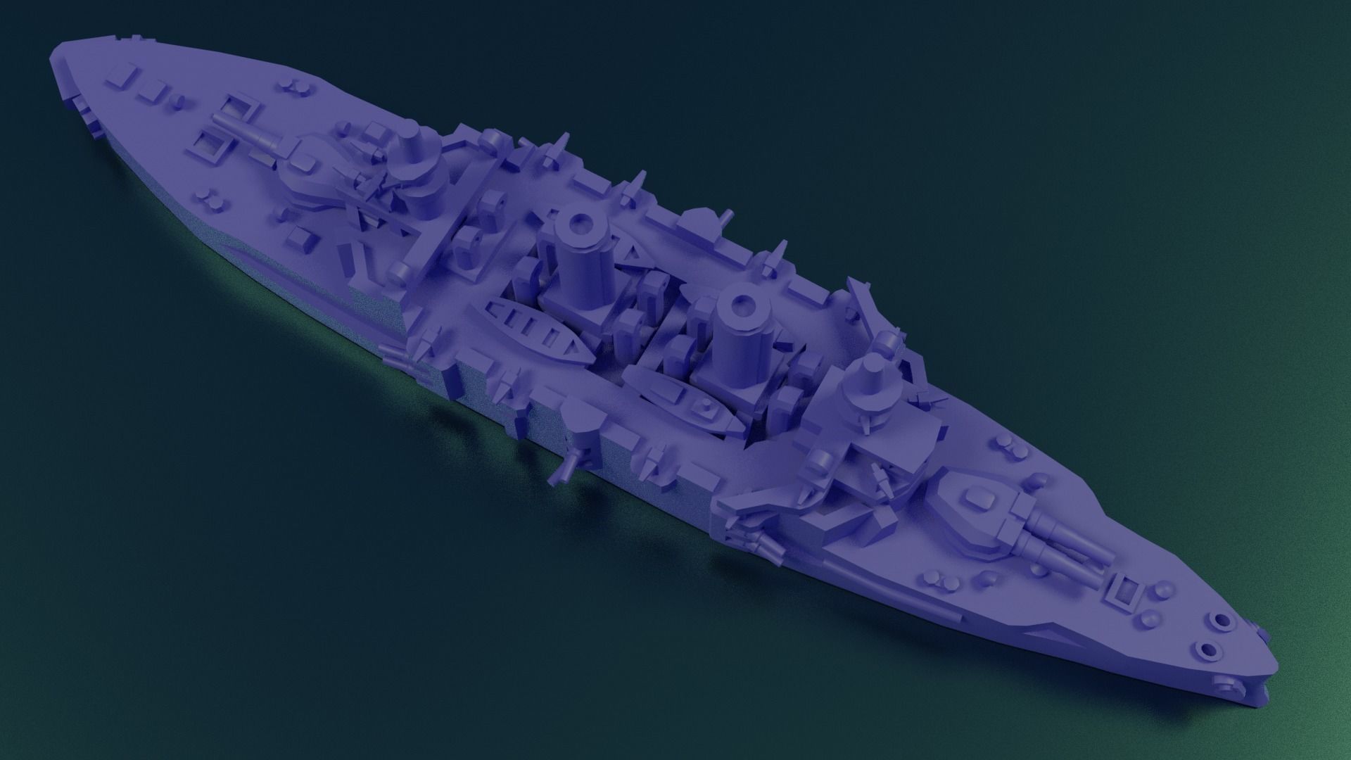 Battleship SMS Babenberg 3D model 3D printable | CGTrader