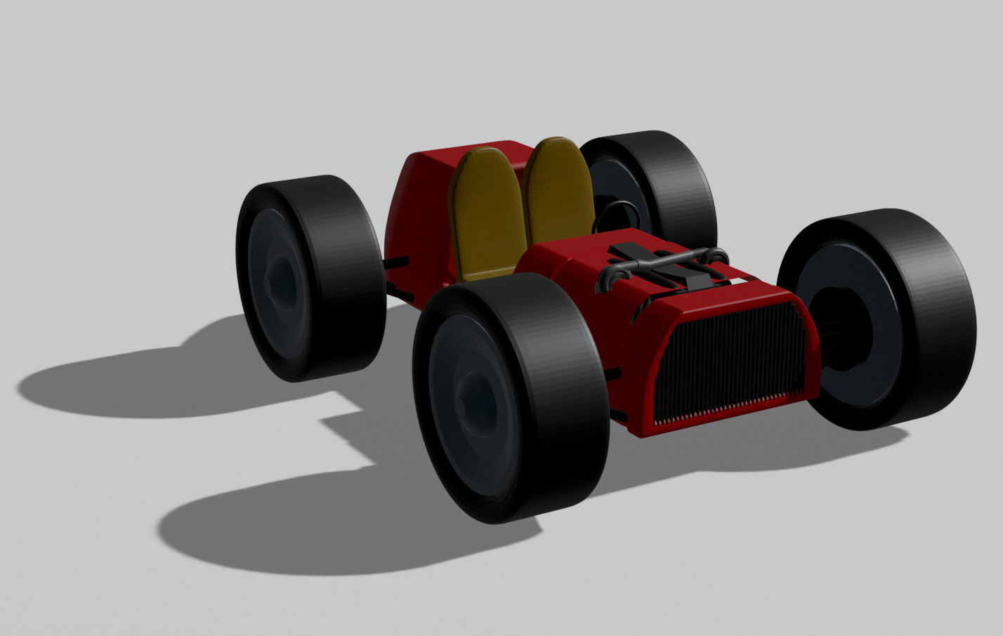 Twin Turbo low poly Race car free 3D model | CGTrader