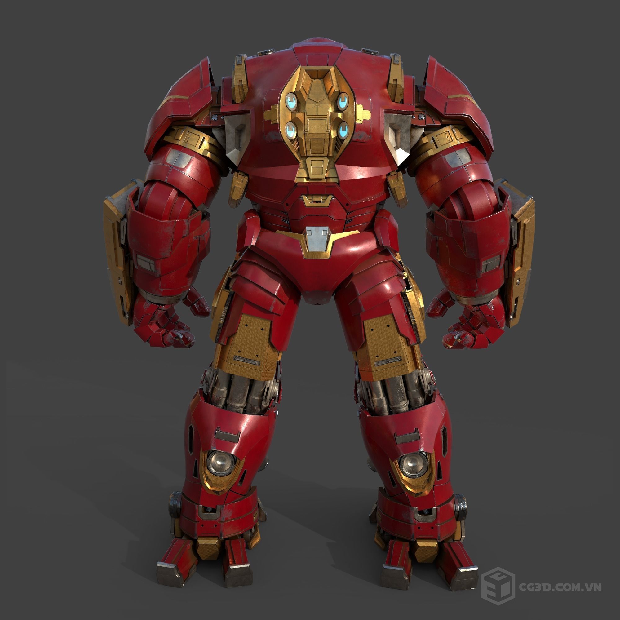 Hulkbuster Model avengers iron man 3D model | CGTrader