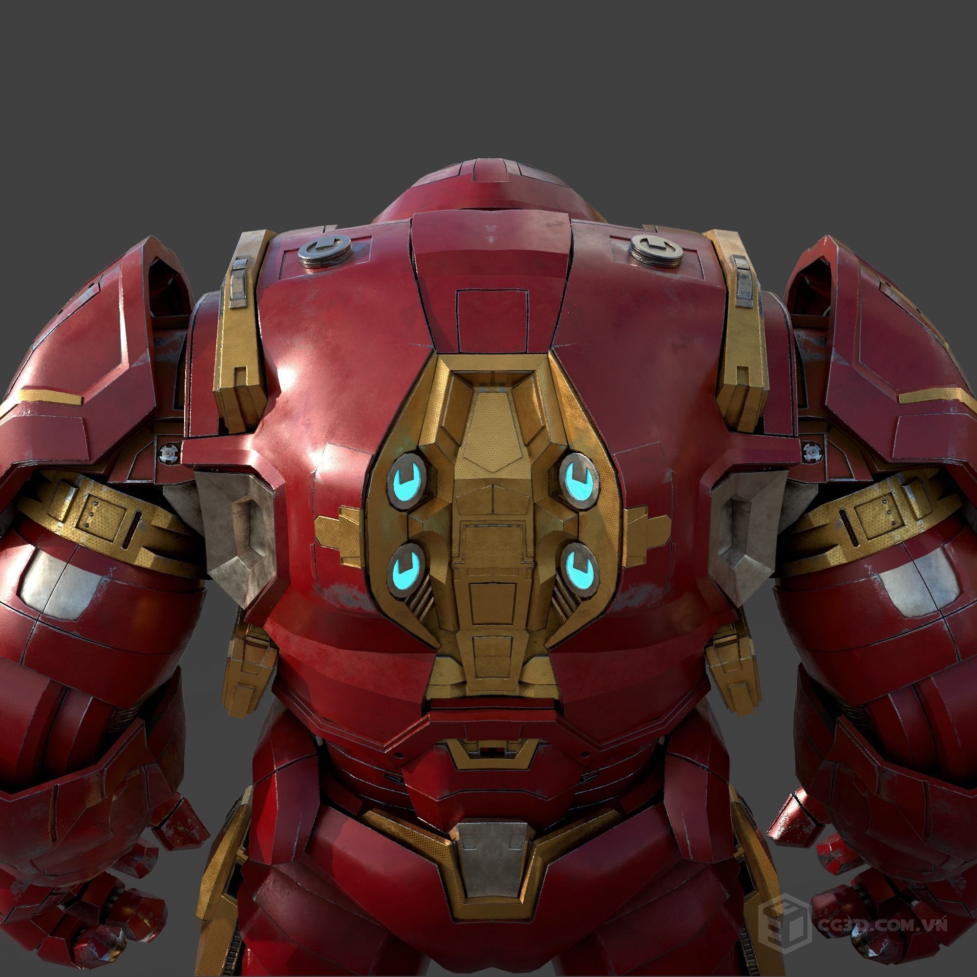 Hulkbuster Model avengers iron man 3D model | CGTrader