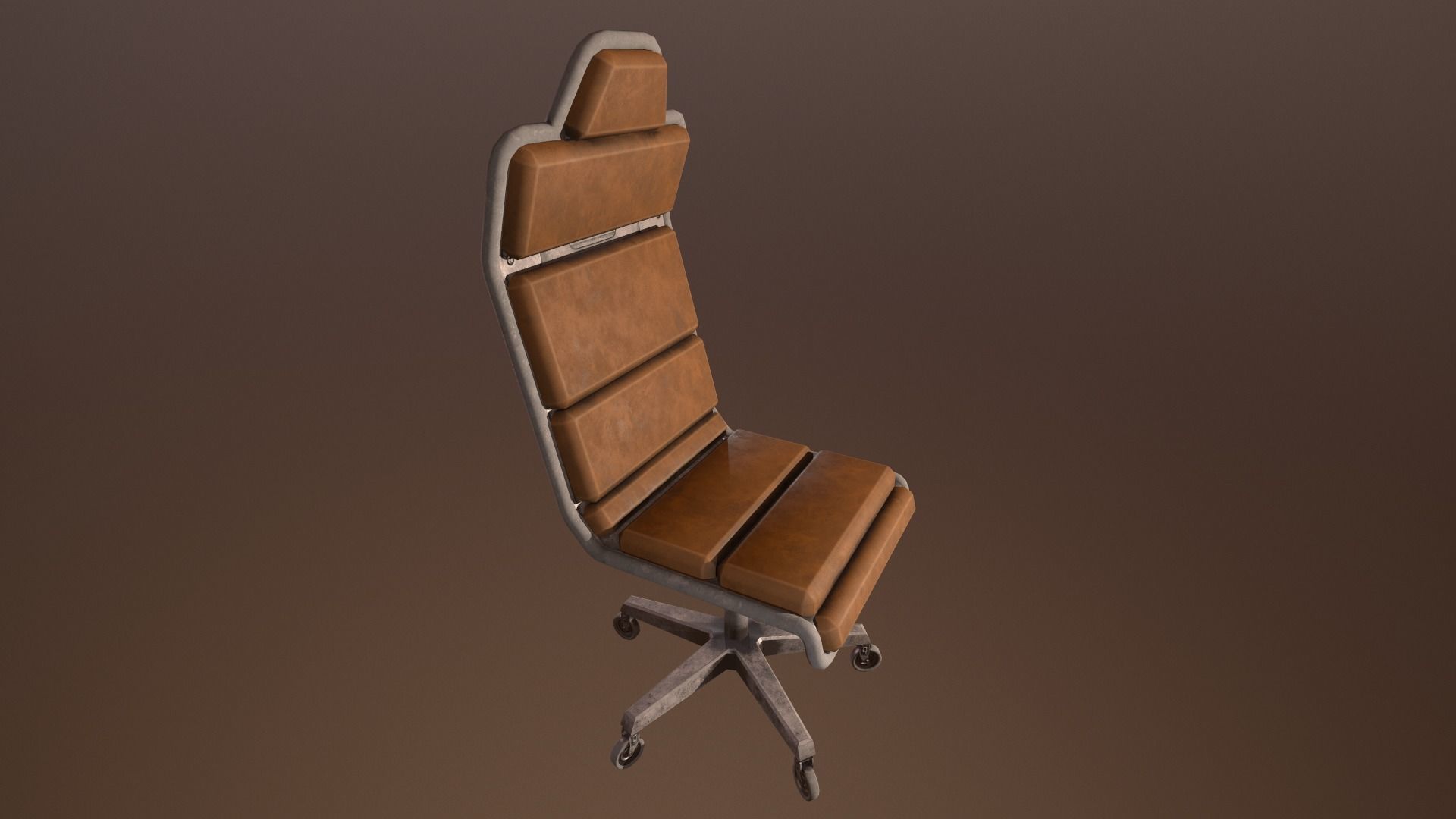 3D model Sci Fi Chair - PBR Game Ready 3D model VR / AR / low-poly ...