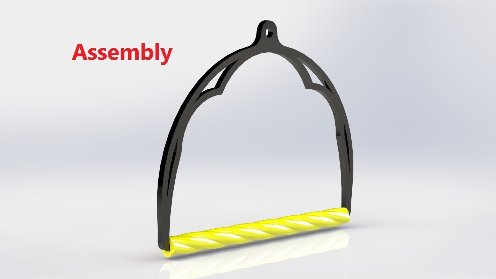 Birds Swing - SolidWorks and 3D printing 3D model 3D printable | CGTrader