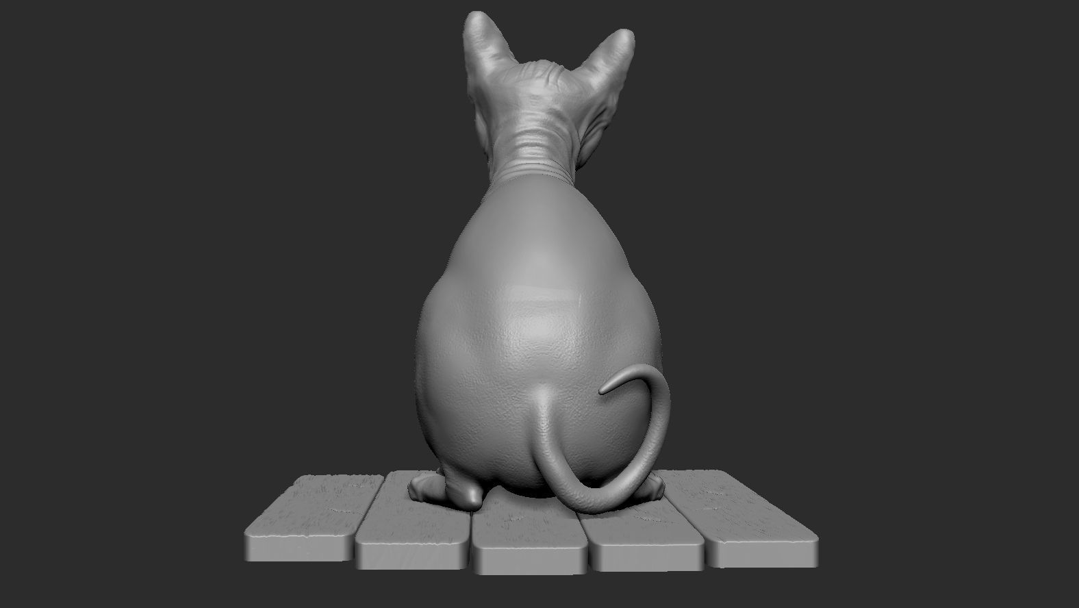Sphynx cat 3d model for 3d printing 3D model 3D printable | CGTrader