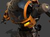3D model RoboTran orange and robot VR / AR / low-poly | CGTrader