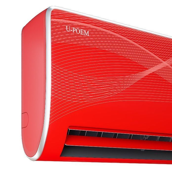 Gree U-Poem Red air conditioner 3D model | CGTrader