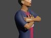 MBappe paris saint-germain 3D model animated rigged | CGTrader