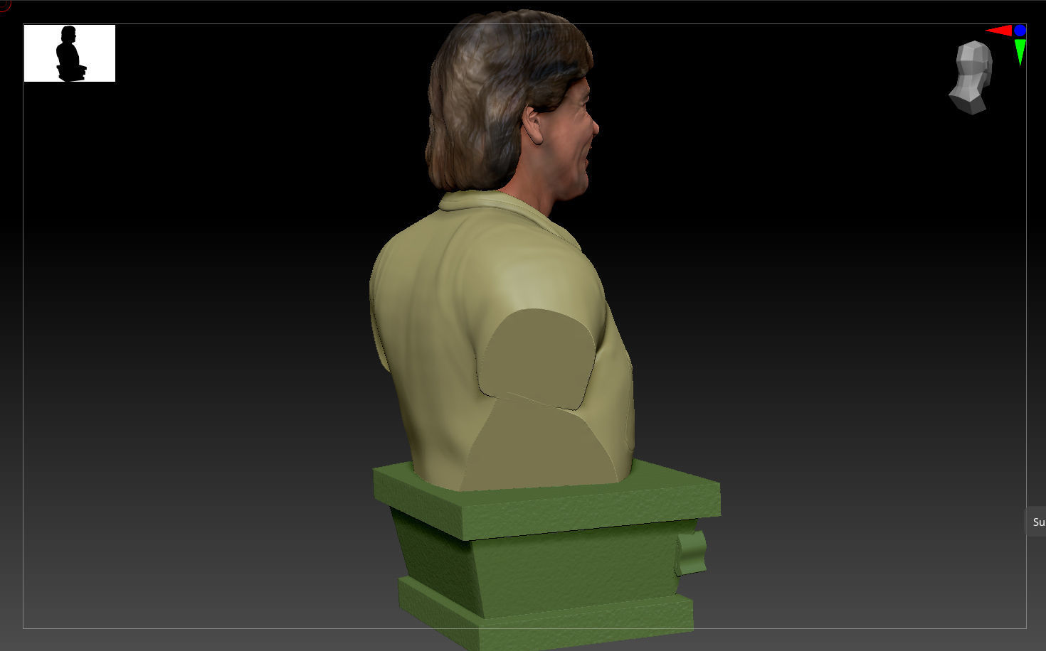 Steve Irwin the Crocodile Hunter 3D model 3D printable | CGTrader