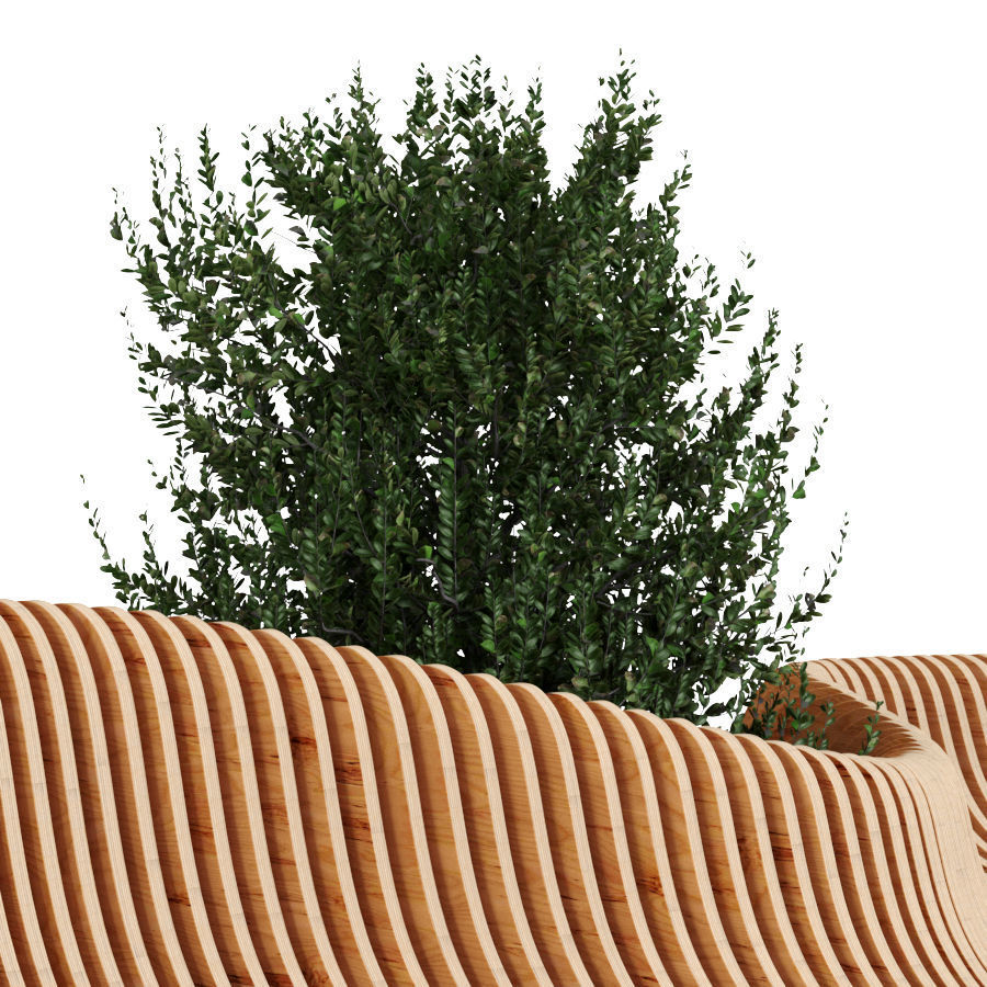 Parametric Bench 3D model | CGTrader