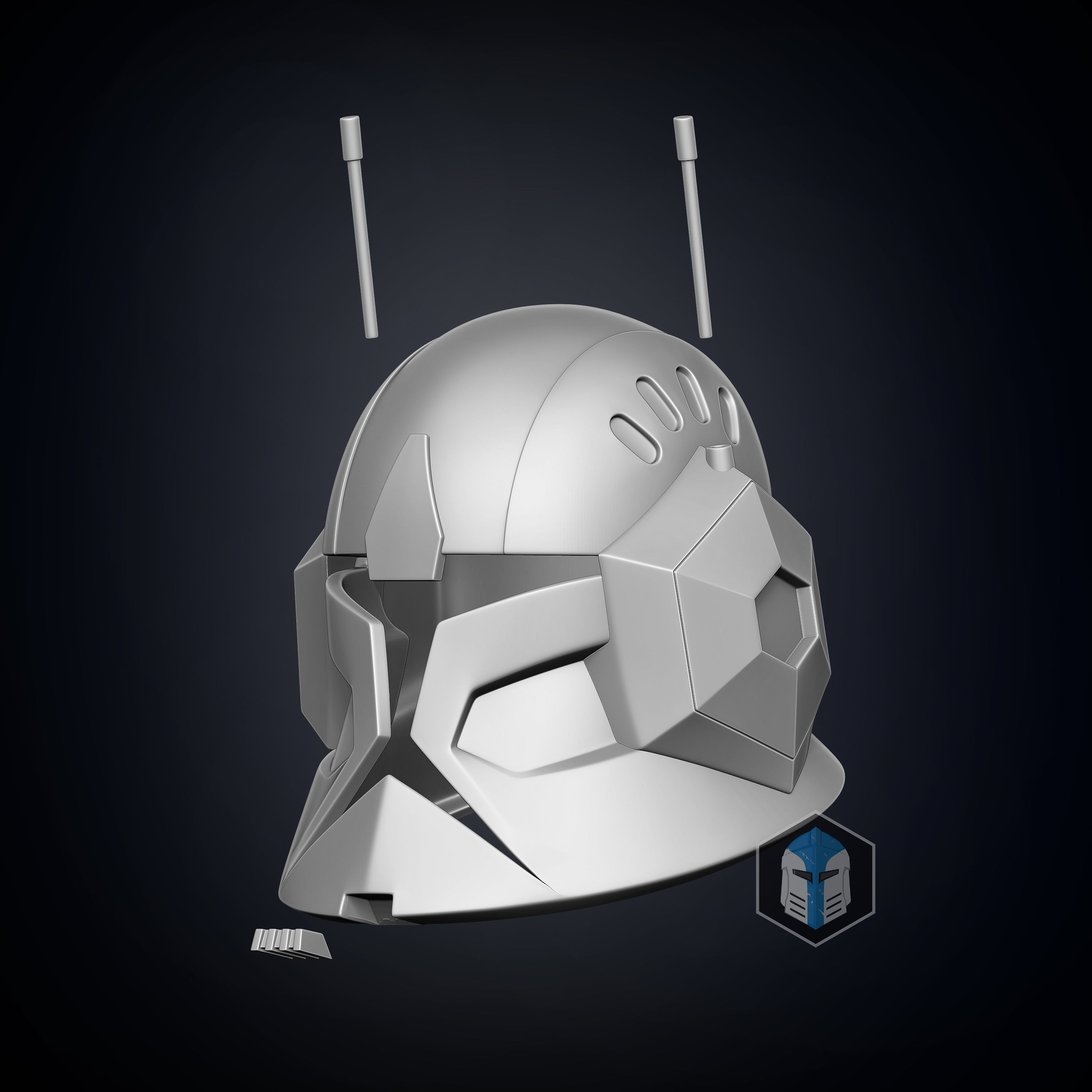 Animated Spec Ops Clone Trooper Helmet 3D model 3D printable | CGTrader