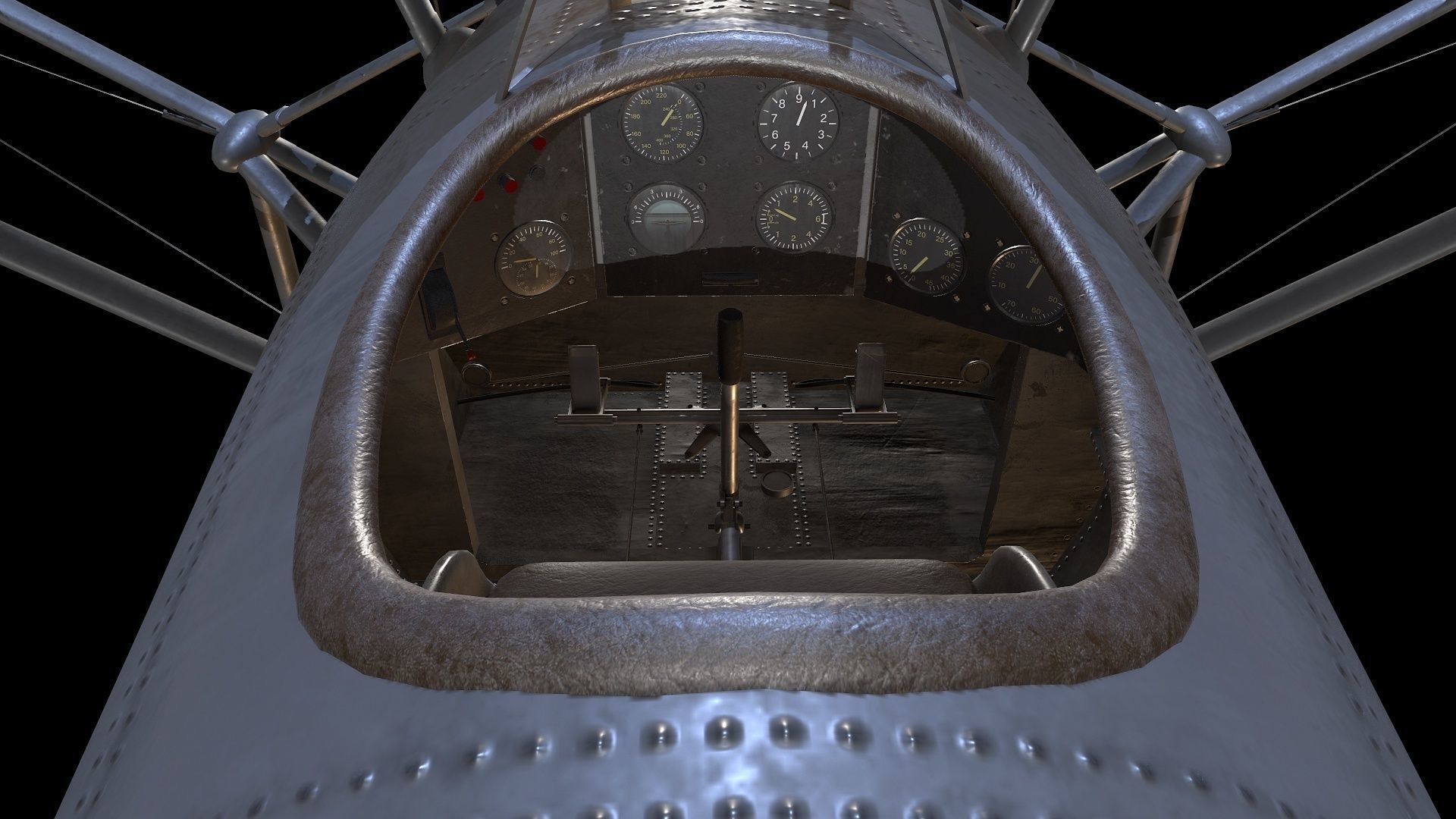 Dewoitine D372 3D model | CGTrader