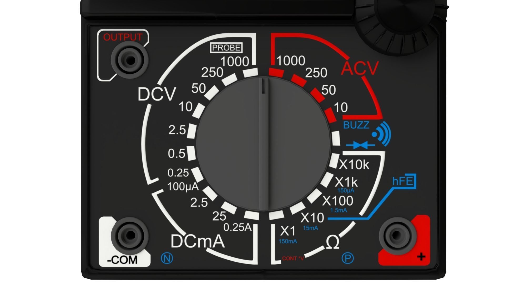 MULTITESTER YX-360TR 3D MODEL 3D model | CGTrader