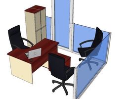 Animated Office table 3D Models | CGTrader