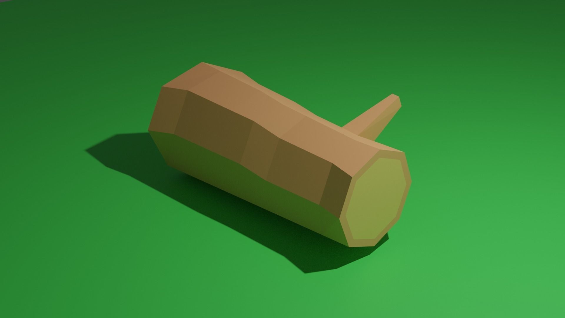 tree log low poly free VR / AR / low-poly 3D model | CGTrader