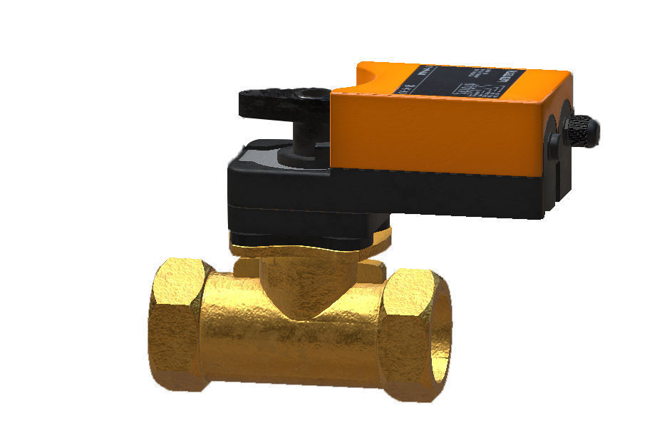Three way ball valve 3D Model 3D model | CGTrader