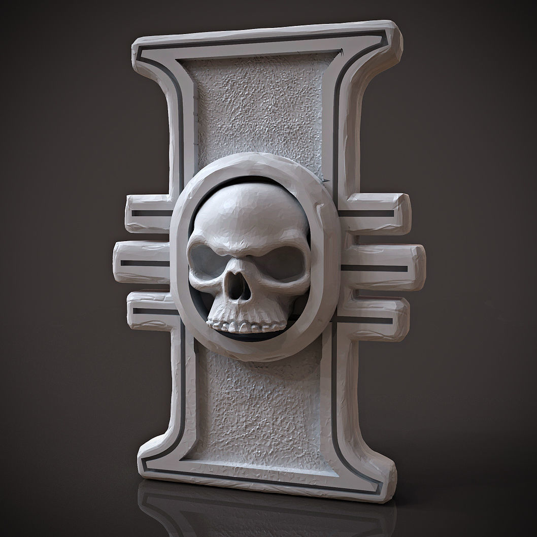 Inquisition logo 3D print model 3D model 3D printable | CGTrader