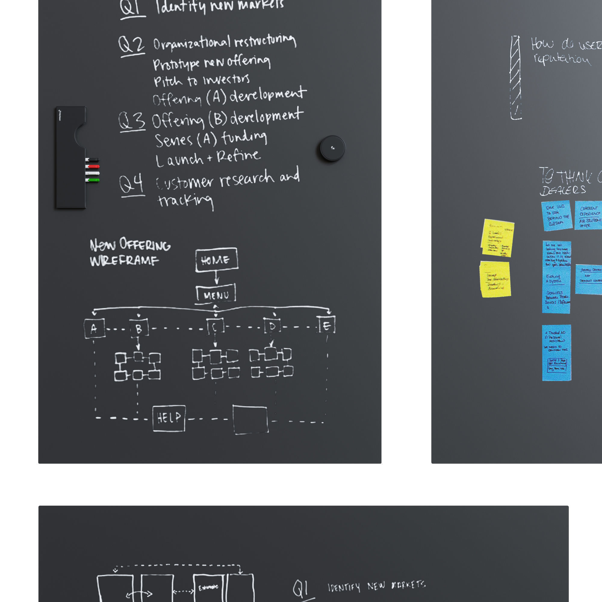 PolyVision - WhiteBoard Sans Serif Flow 3D model | CGTrader