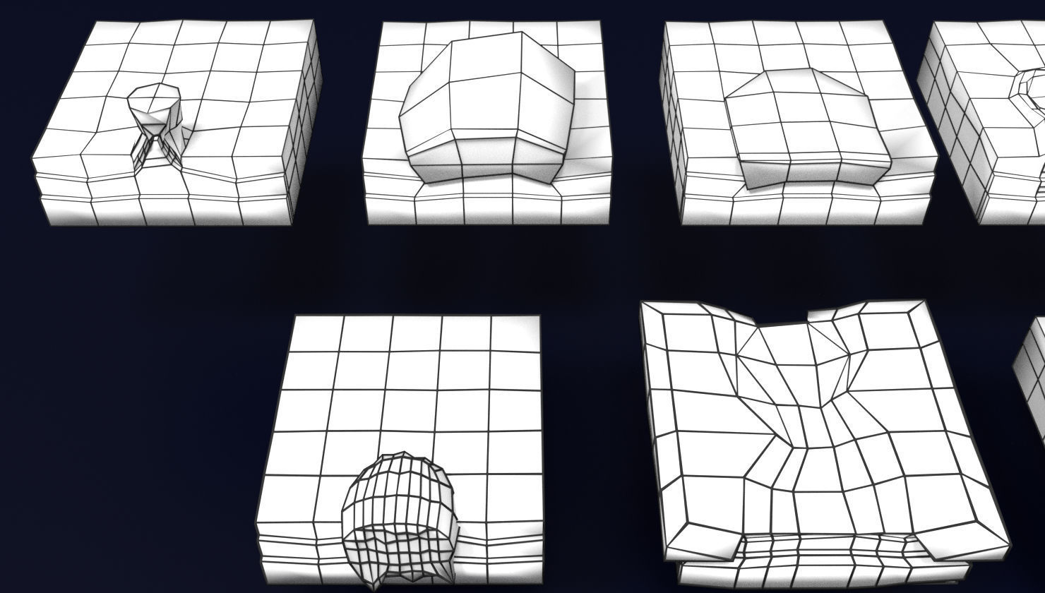 Gastric stomach cancer stages labelled 3D model | CGTrader