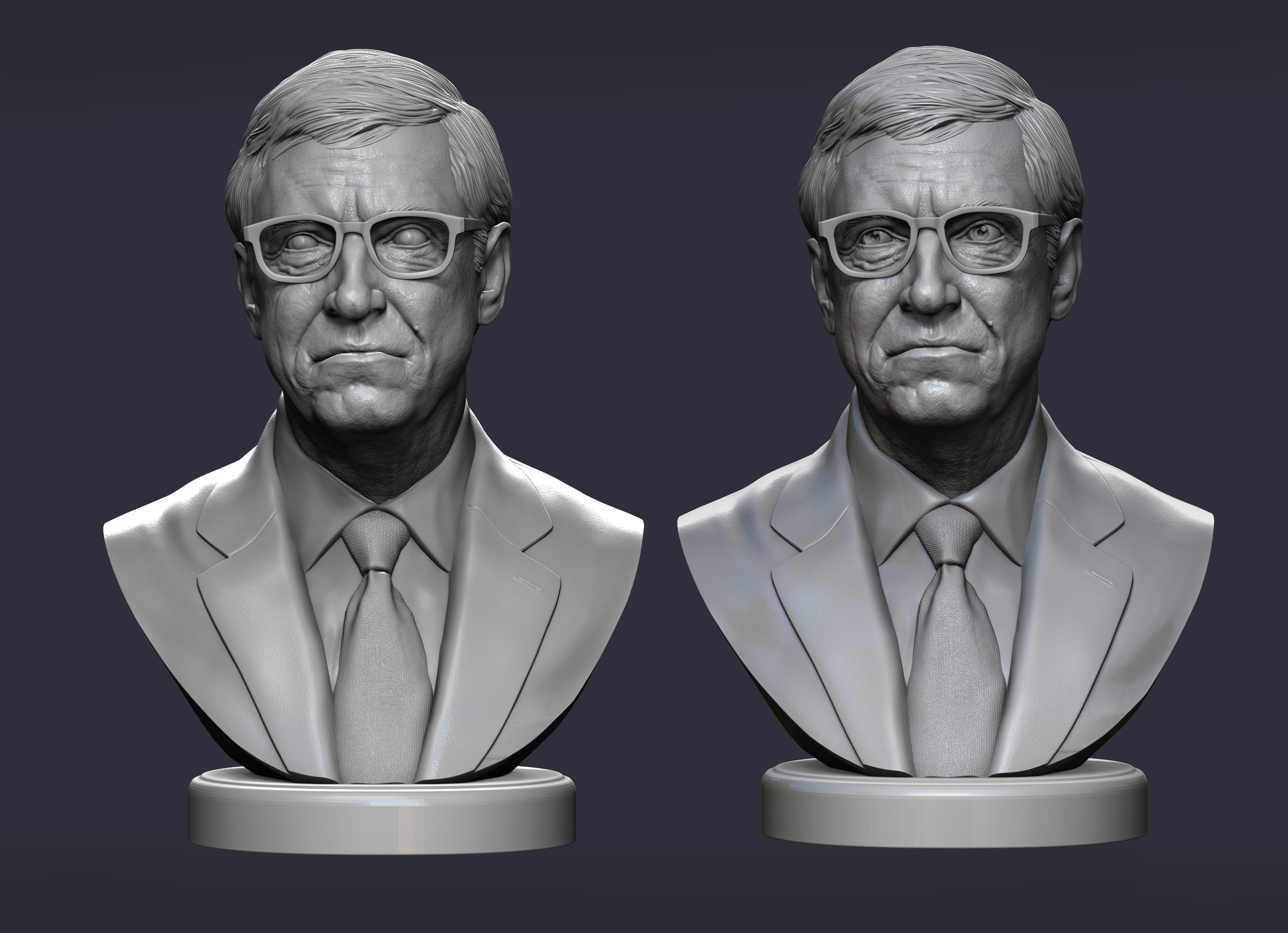 Bill Gates 3D model 3D printable | CGTrader