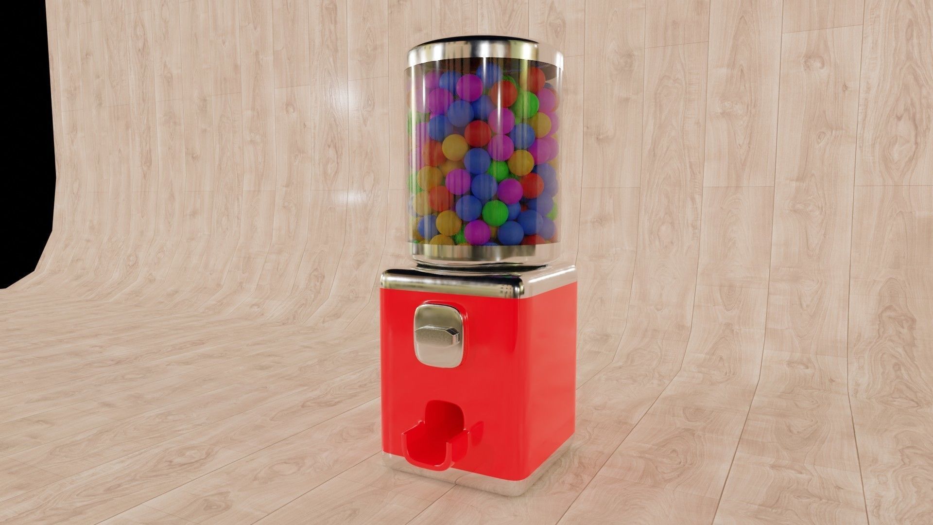 Gumball Machine 3D model animated | CGTrader
