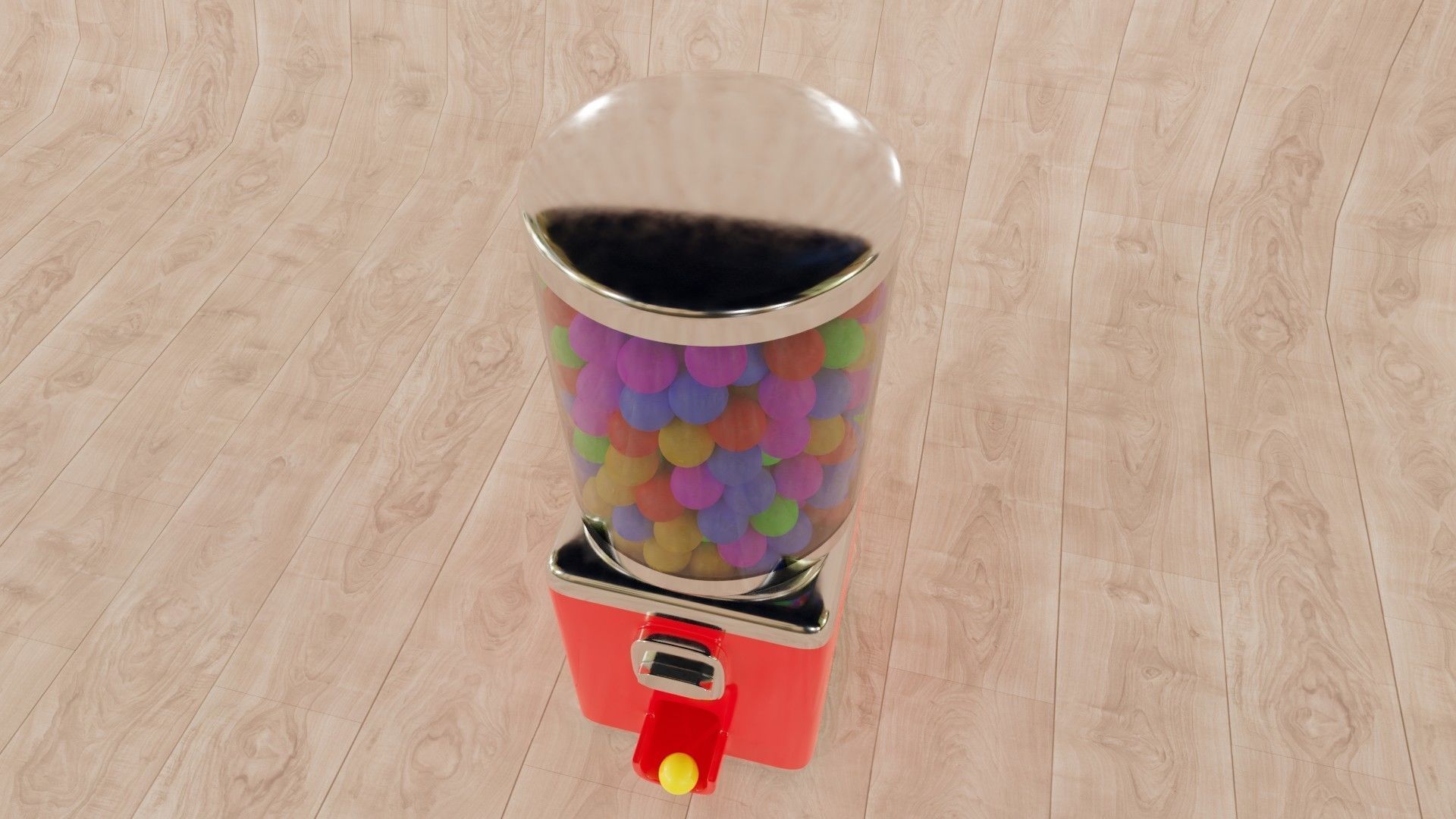 Gumball Machine 3D model animated | CGTrader