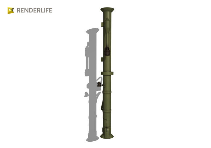 M20 Super Bazooka 3D model | CGTrader