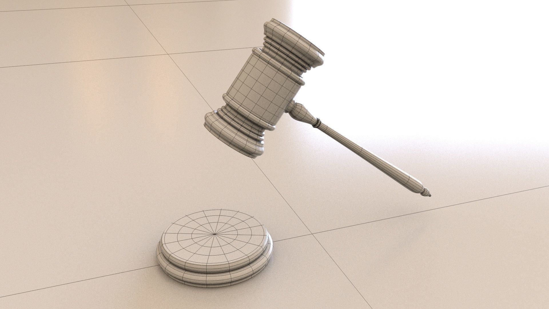 3D model Auction mallet 3D Model VR / AR / low-poly | CGTrader