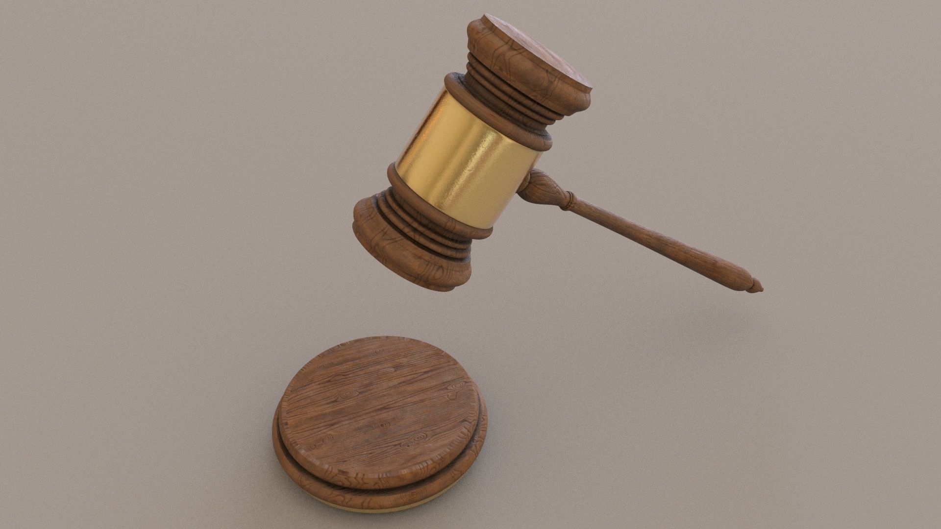 3D model Auction mallet 3D Model VR / AR / low-poly | CGTrader
