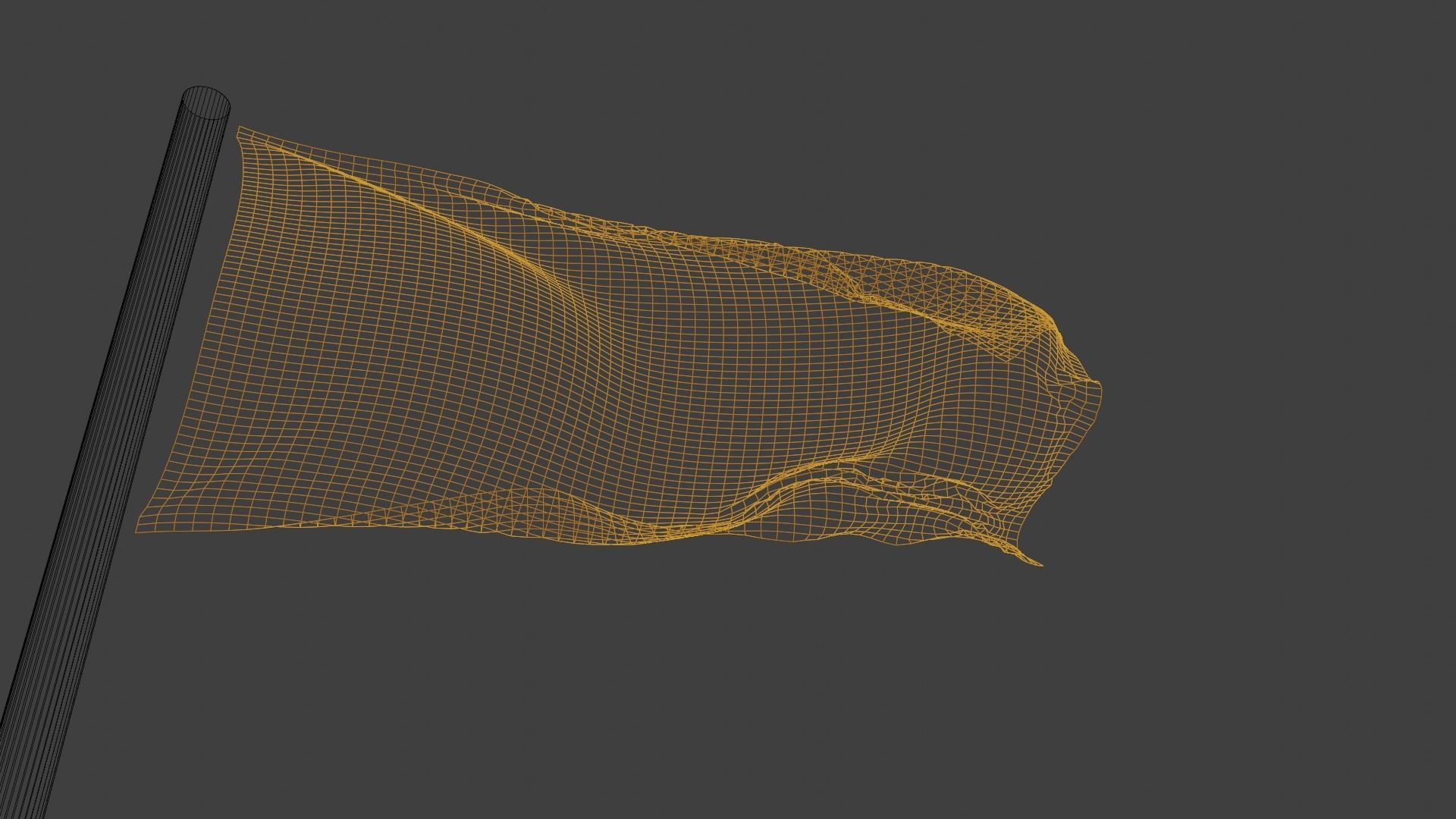 indian flag 3D model 3D model animated | CGTrader