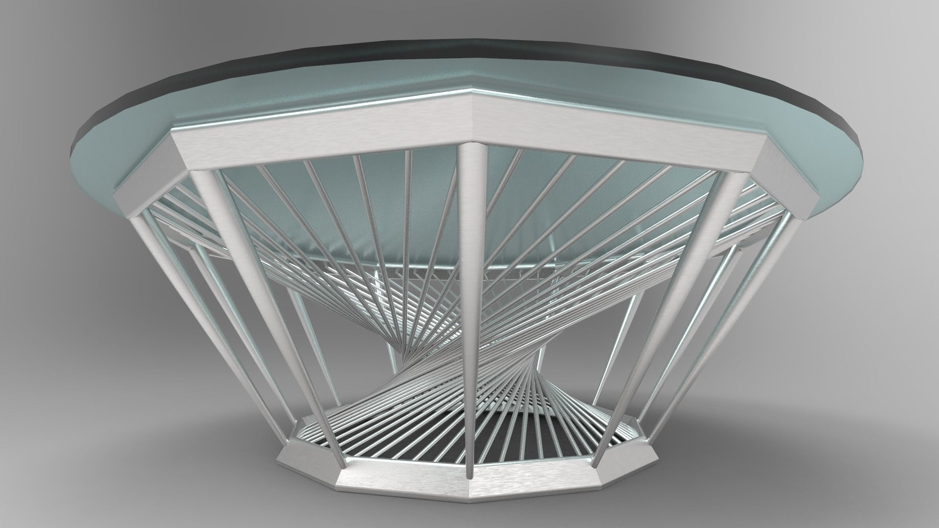 Spiral table - Rhinoceros 3D model | CGTrader