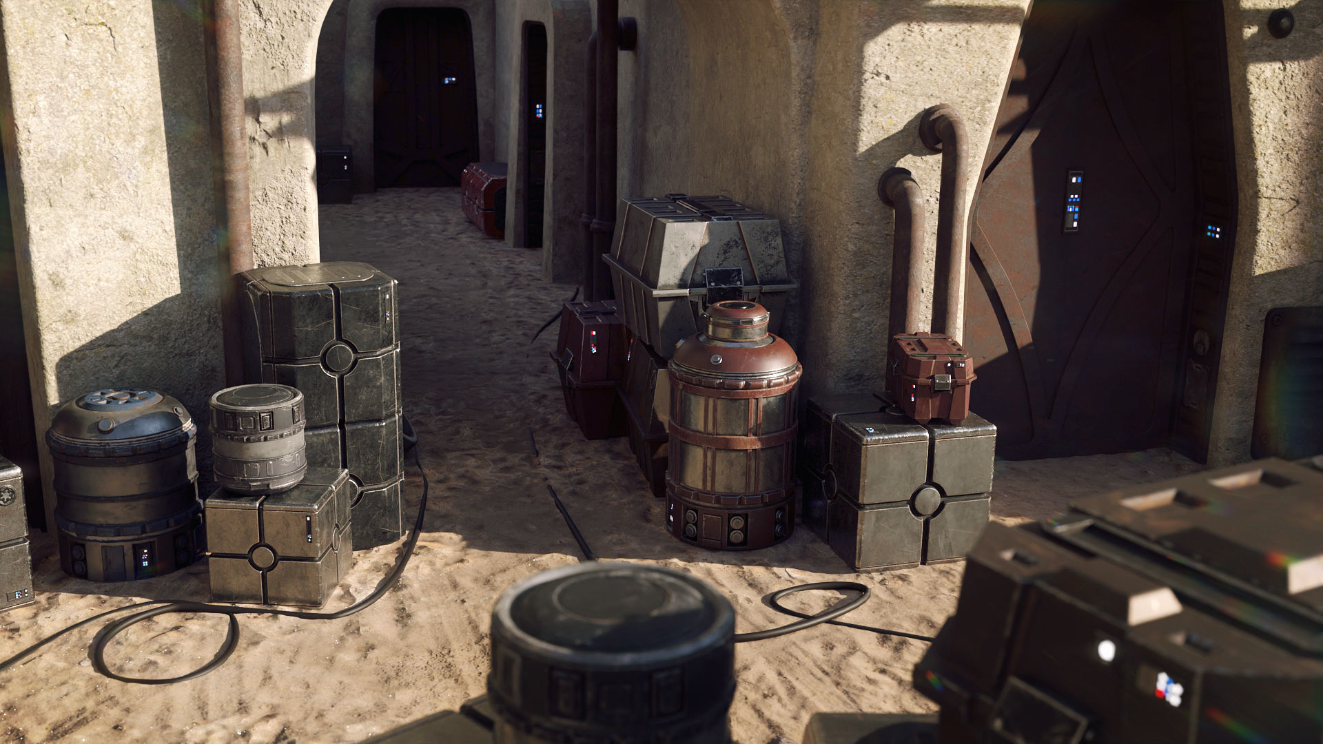3D model Star Wars Crates and Barrels 33 Variants - 3D Asset Kit PBR VR ...
