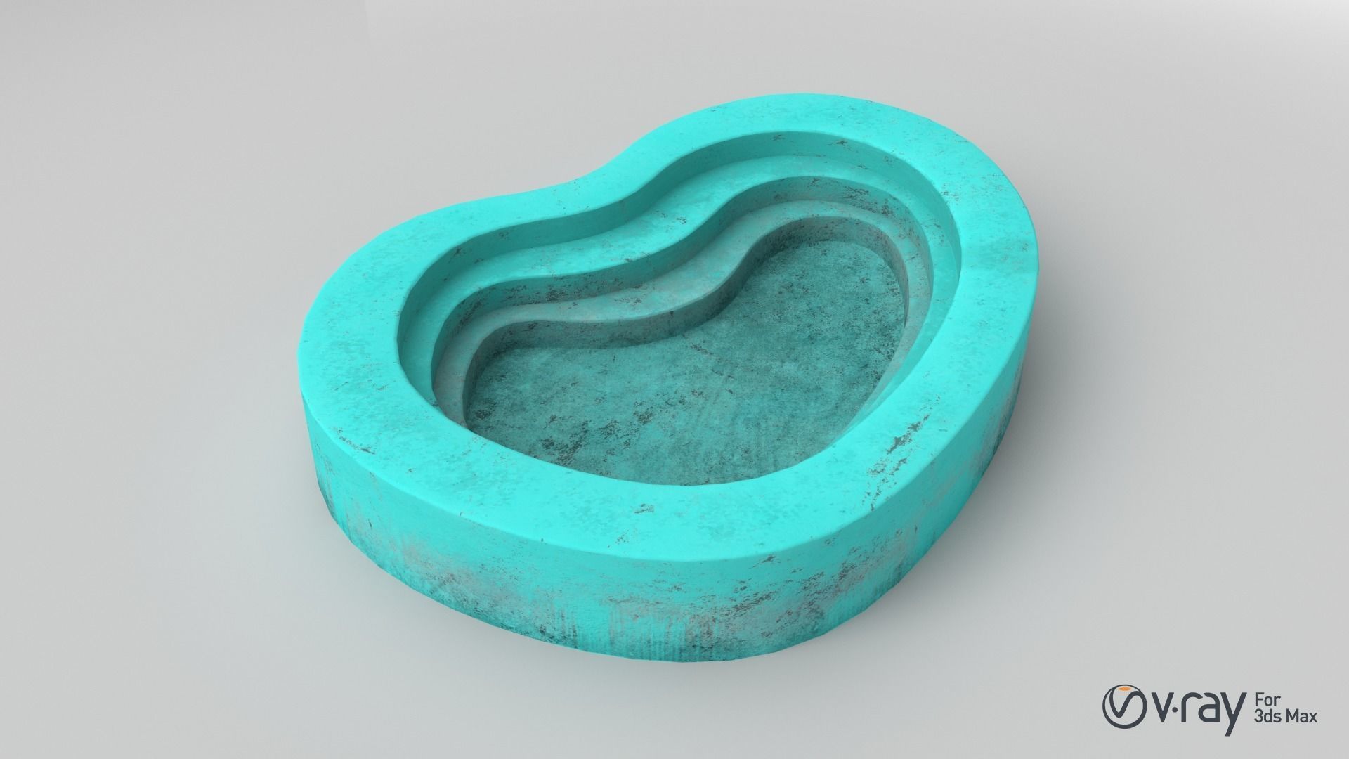3D model Concrete Swimming Pool VR / AR / low-poly | CGTrader